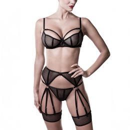 Grey Velvet Verf&uuml;hrerisches Straps-Set, 4 Teile