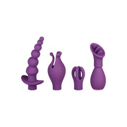 EIS Vibrator Set mit 4 Aufs&auml;tzen, 20 cm
