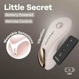 Satisfyer Little Secret, - Batteriebetrieben, Fern bedienung