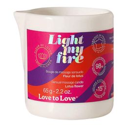 Love to Love Light My Fire - Lotus Flower, 65 g