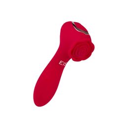 EIS Rosenf&ouml;rmiger Doppelvibrator aus Silikon, 12,5 cm