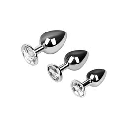 EIS Analplug-Set aus Aluminium, 7 - 9,5 cm