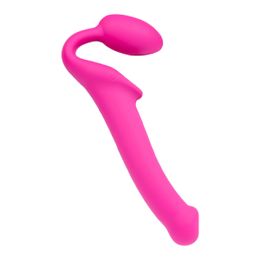 Strap-On-Me Vibrating Bendable Strap-On - Size M, 34 cm