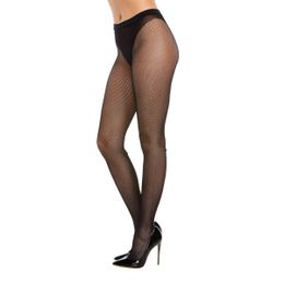Dreamgirl Netzstrumpfhose mit Schleifen Detail