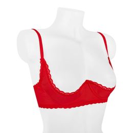 Rimba Zarte B&uuml;stenhebe mit Wimpern spitze, 1/4 Cup