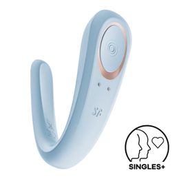 Satisfyer Double Classic aus Silikon, 10 cm