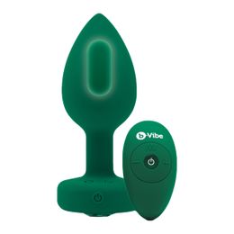b-Vibe Vibrating Jewel Plug - M/L, 10,5 cm