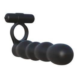 Pipedream Fantasy C-Ringz - Posable Partner Double Penetrator, 14 cm