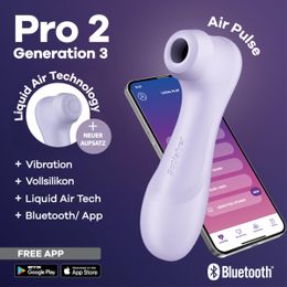 Satisfyer Pro 2 Generation 3 Connect App, 16,5 cm