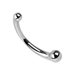 EIS Prostata-Stimulator aus Edelstahl, Gr&ouml;&szlig;e L, 19,6 cm