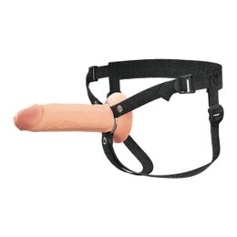 Pipedream 8 Inch Hollow Silicone Strap-On, 21,5 cm