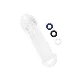 1,5" See-Thru Stretch Penis Extender, 15,5 cm