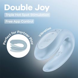 Satisfyer Double Joy Connect App, 9 cm