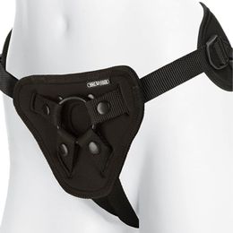 Doc Johnson Vac-U-Lock - Supreme Harness With Vibrating Plug