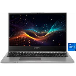 Captiva Business-Notebook "Business/Office I10-0764GE", silberfarben, 16 GB RAM 500 GB SSD, Core i7, Microsoft Windows 11 Home (64 Bit), Notebooks