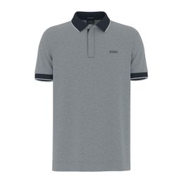 JOOP! Poloshirt JOOP "Percyco", Herren, Gr. L, dunkelblau, Obermaterial: 100% Baumwolle, regular fit normal, B&uuml;ndchen, Shirts, kontrastive Elemente mit feinen Streifen