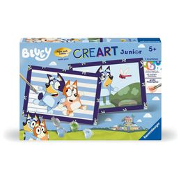 RAVENSBURGER VERLAG CreArt, Malen nach Zahlen Junior - Bluey