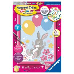 RAVENSBURGER VERLAG Ravensburger Malen nach Zahlen 20294 - Fliegendes H&auml;schen - Kinder ab 7 Jahren