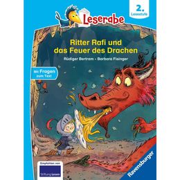 RAVENSBURGER VERLAG Leserabe 2. Lesestufe - Ritter Rafi und das Feuer des Drachen
