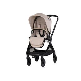 Chipolino Kombikinderwagen Elite 2 in 1 next GEN klappbar Fu&szlig;sack Moskitonetz beige
