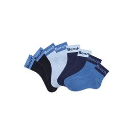Bench. Kurzsocken 'Damen Herren Kurze Socken, f&uuml;r Freizeit und sportliche Aktivit&auml;ten' mehrfarbig Gr. 39-42 f&uuml;r Damen. Elastisch. Nachhaltig.