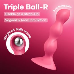 Satisfyer Triple Ball-R, 18 cm