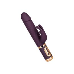 EIS Luxuri&ouml;ser Perlenvibrator mit Rautenmuster, 23,5 cm