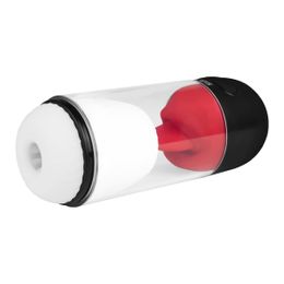 EIS Wiederaufladbarer Masturbator mit Zunge, 21,5 cm