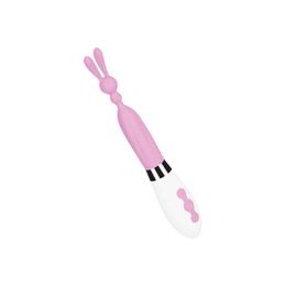 EIS Hasenf&ouml;rmiger Silikonvibrator, 22,6 cm