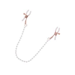 Sportsheets Peaches n CreaMe - Pearl Nipple Clamps