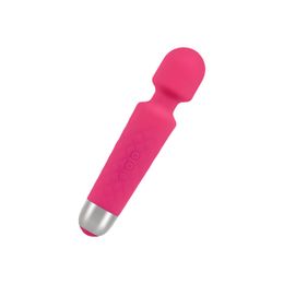 EIS Wiederauflad barer Massager aus Silikon, 20 cm