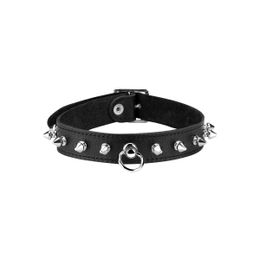 Rimba Leder-Halsband mit Killernieten