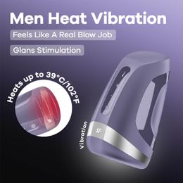 Satisfyer Men Heat Vibration - w&auml;rmend