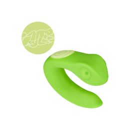 EIS Paarvibrator Gecko aus Silikon, 8,5 cm