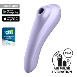 Satisfyer Dual Plea sure Connect App, Vi brator + Druckwellen