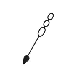 Rimba Penisring mit Analplug, 3 4 cm