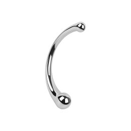 EIS Prostata-Stimulator aus Edelstahl, Gr&ouml;&szlig;e M, 18,3 cm