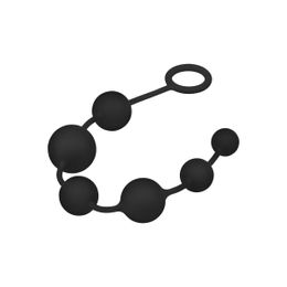 Advanced Silicone Anal Beads, 36 cm