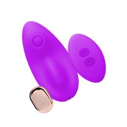 Doc Johnson Magnetic Panty Vibe with Remote In a Bag, 9,5 cm
