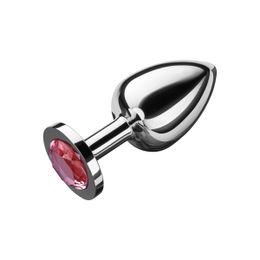 Rimba Gro&szlig;er Edelstahl-Buttplug, 10 cm