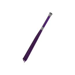 Rimba Suede Flogger With Glass Handle, 58 cm