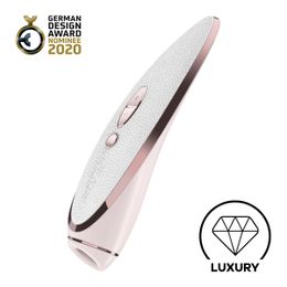 Satisfyer Pr&ecirc;t-&agrave;-porter aus Echt leder und Edelmetall