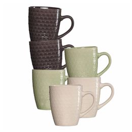 Ritzenhoff & Breker Ritzenhoff & Breker Henkelbecher Floris 350 ml 6er Set