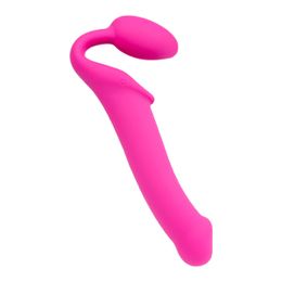 Strap-On-Me Vibrating Bendable Strap-On - Size L, 34 cm