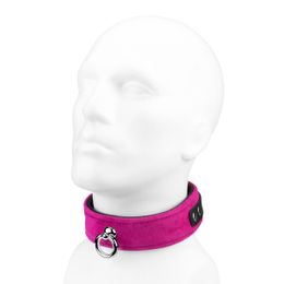 Rimba Leder-Halsband mit gro&szlig;em O-Ring