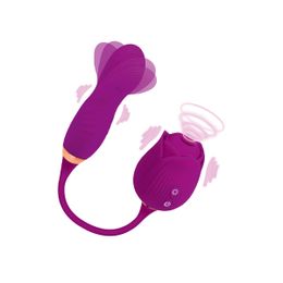 EIS 2-in-1 Vibrator Rosegasm, 36,8 cm