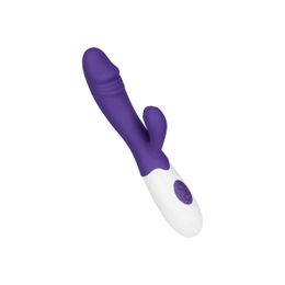 EIS Kraftvoller Silikon-Rabbit mit stilisierter Eichel, 19 cm