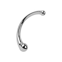 EIS Prostata-Stimulator aus Edelstahl, Gr&ouml;&szlig;e S, 16,2 cm