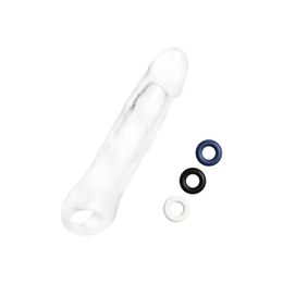 1" See-Thru Penis Extender, 17,5 cm