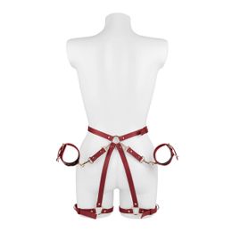 EIS Bondage-Harness mit Handfesseln